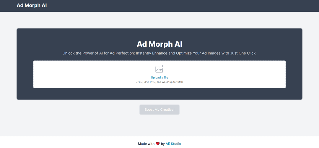 Ad Morph - Best AI apps of 2024